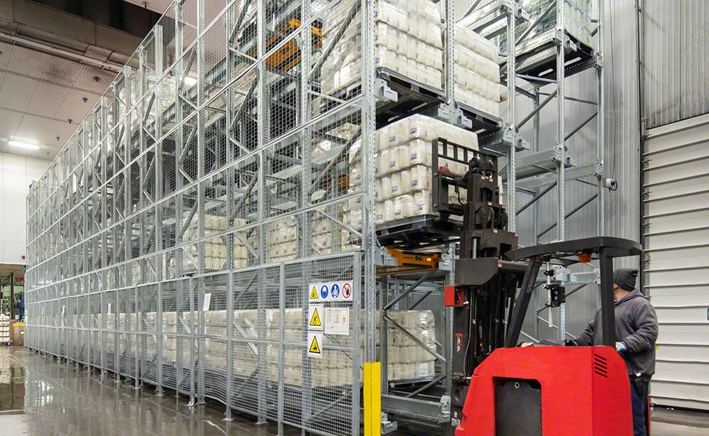 Armazém de Producers Dairy em Califórnia - Mecalux.com.br