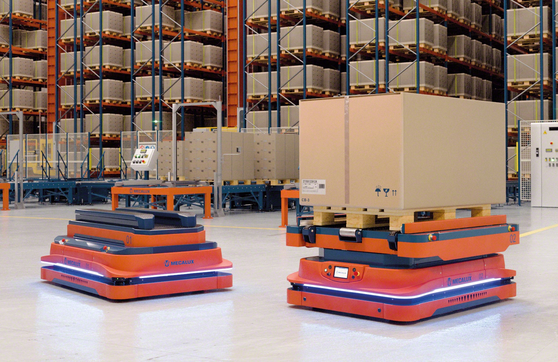 Robôs móveis autônomos (AMR) - Mecalux.com.br
