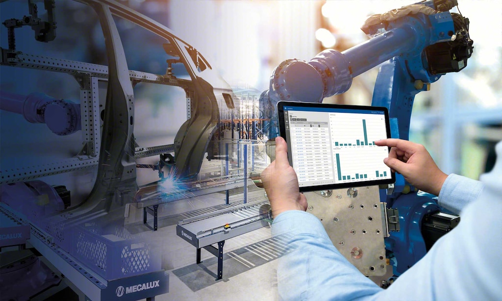 Sistemas Push e Pull na logística de produção - Mecalux.com.br