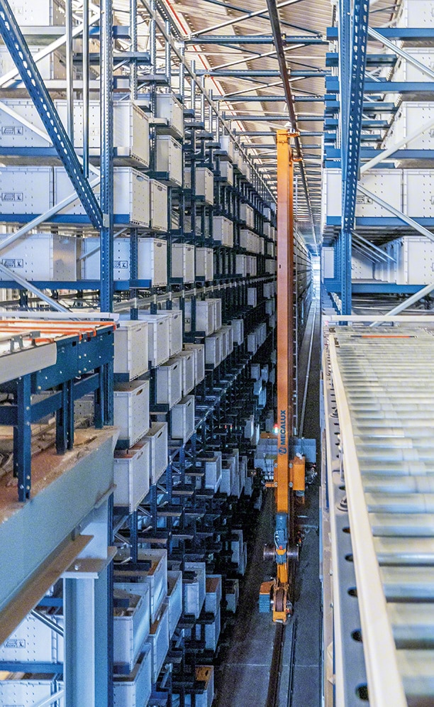 Logiscor: armazém automático - Mecalux.com.br